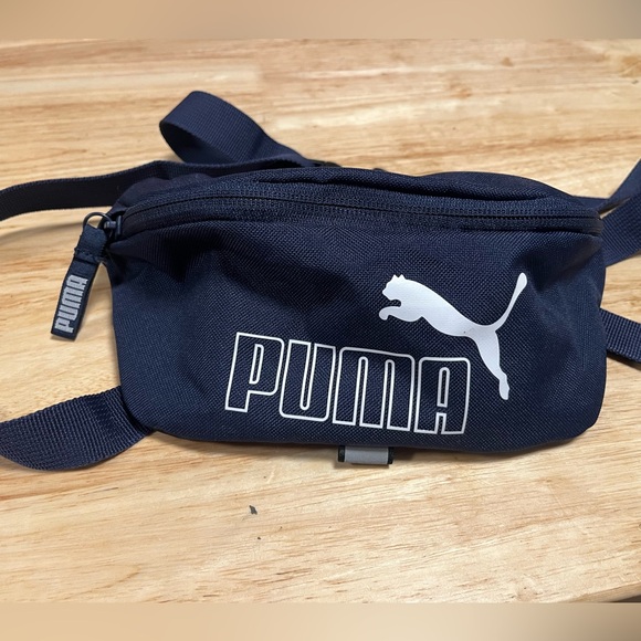 Puma | Bags | Puma Navy Blue Fanny Pack | Poshmark
